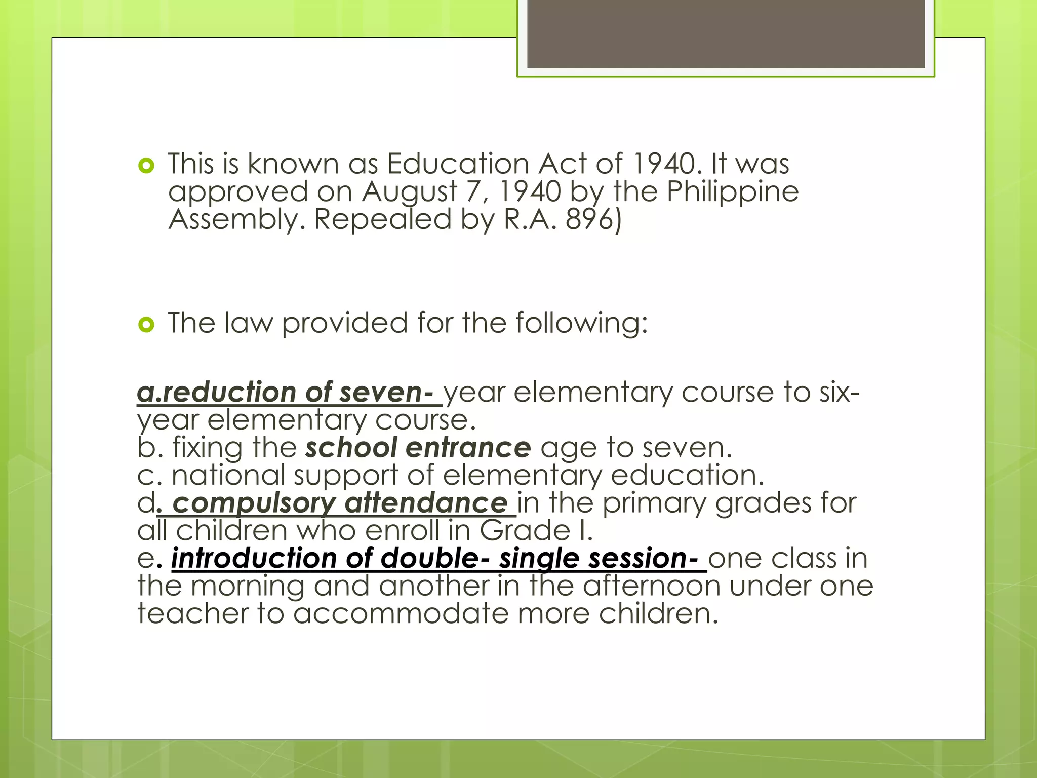 Commonwealth period - Education | PPTX