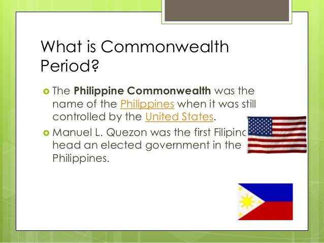 Commonwealth period - Education