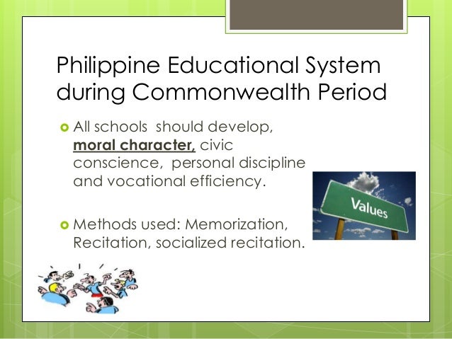 Commonwealth period - Education