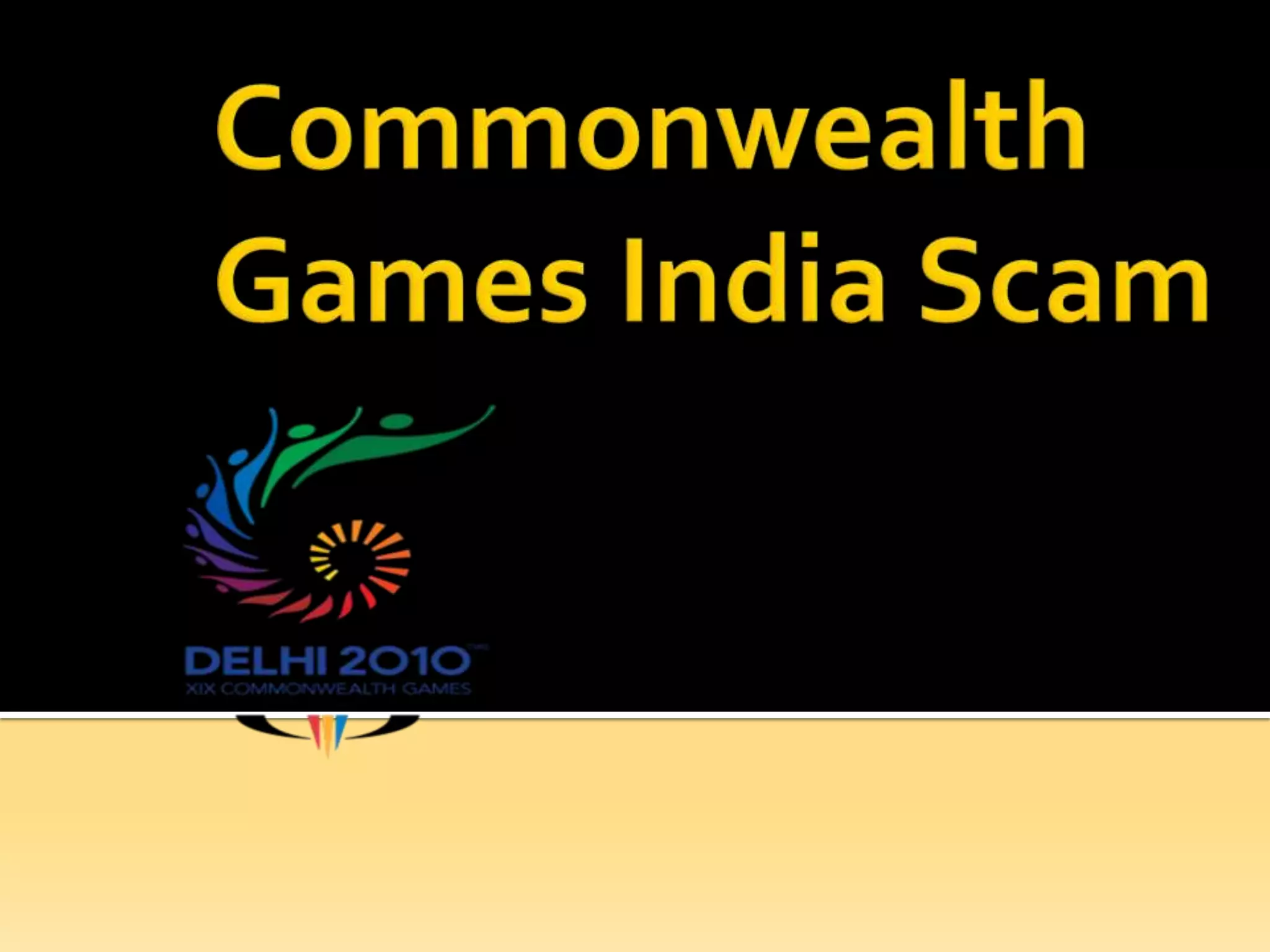 Commonwealthscam 2010 | PPTX