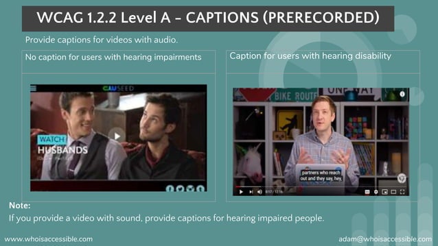Common Web Accessibility Issues On Websites Ppt