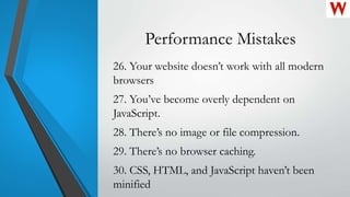 Common website design mistake | PPT
