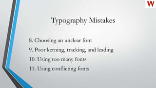 Common website design mistake | PPT