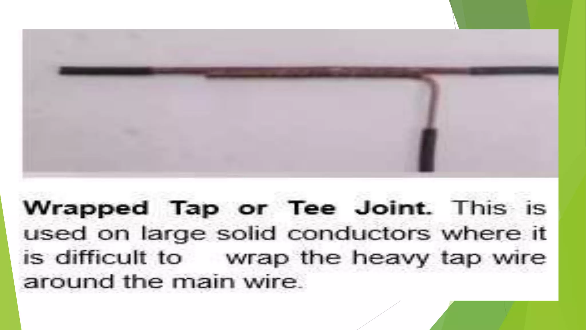commonwiresplicesandjoints | PPTX