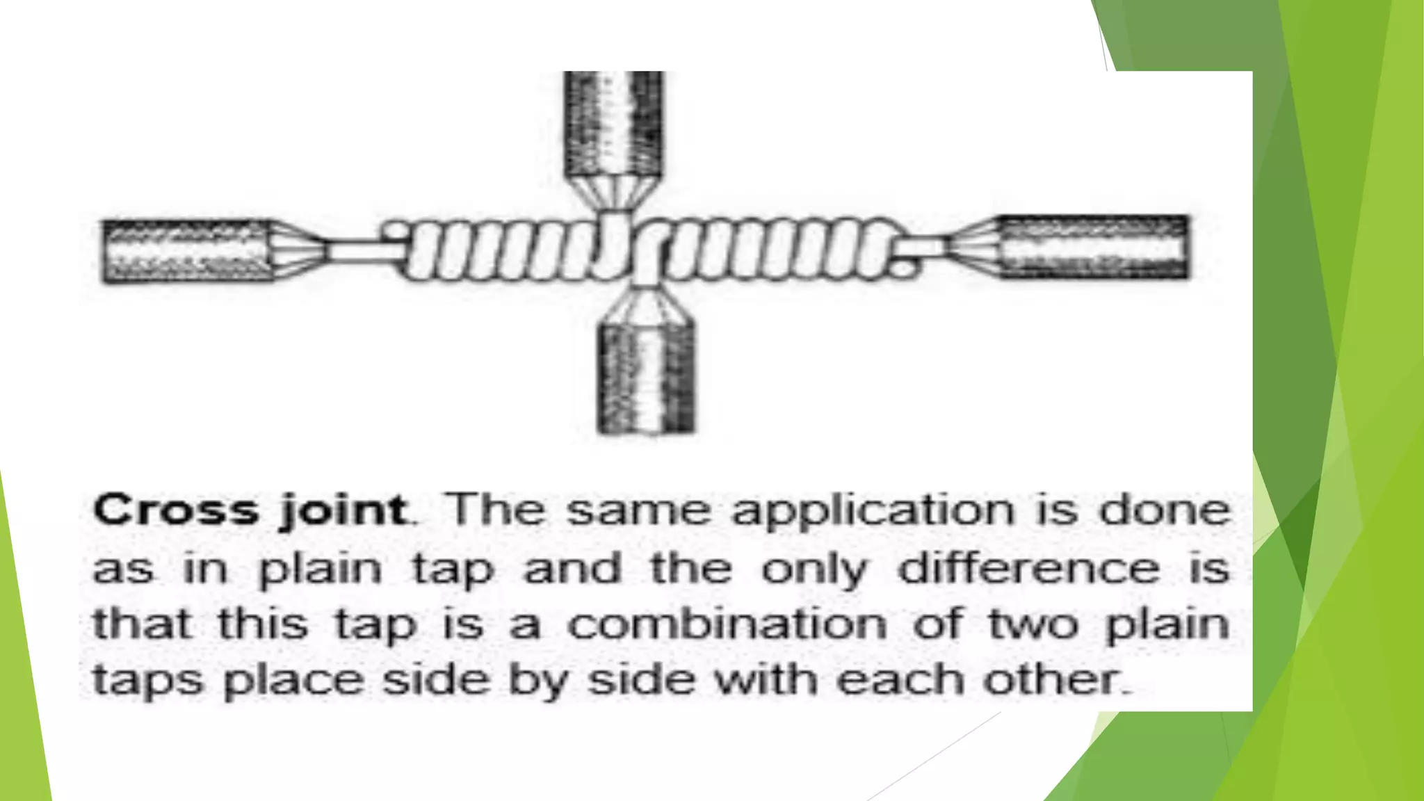 Common wire splices and joints | PPTX