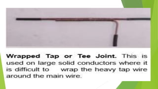 Common wire splices and joints | PPTX