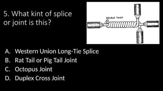 Common Wire Splices and Joints in Residential Wiring Installation | PPTX