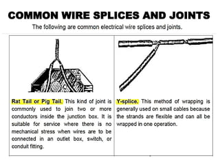 COMMON WIRE SPLICES AND JOINTS_2nd Quarter.pptx