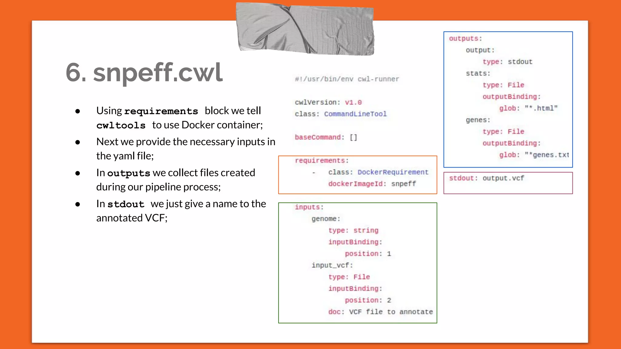 Common Workflow Language Cwl George Carvalho Ppt