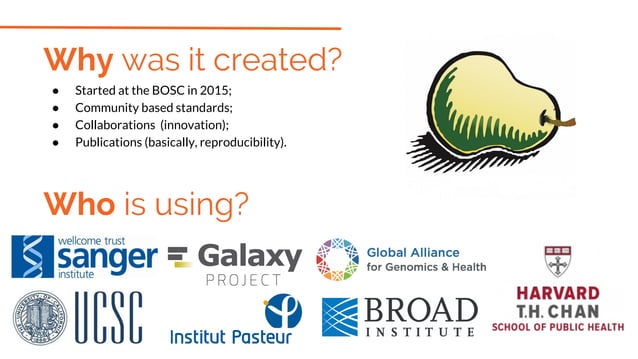 Common Workflow Language Cwl George Carvalho Ppt