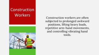 Most Common Workplace Ergonomic Issues and their Causes | PPTX