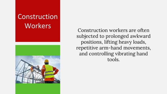 Most Common Workplace Ergonomic Issues and their Causes | PPTX ...