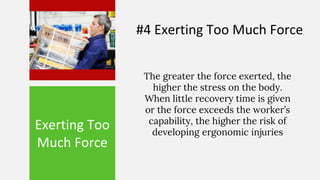 Most Common Workplace Ergonomic Issues and their Causes | PPTX