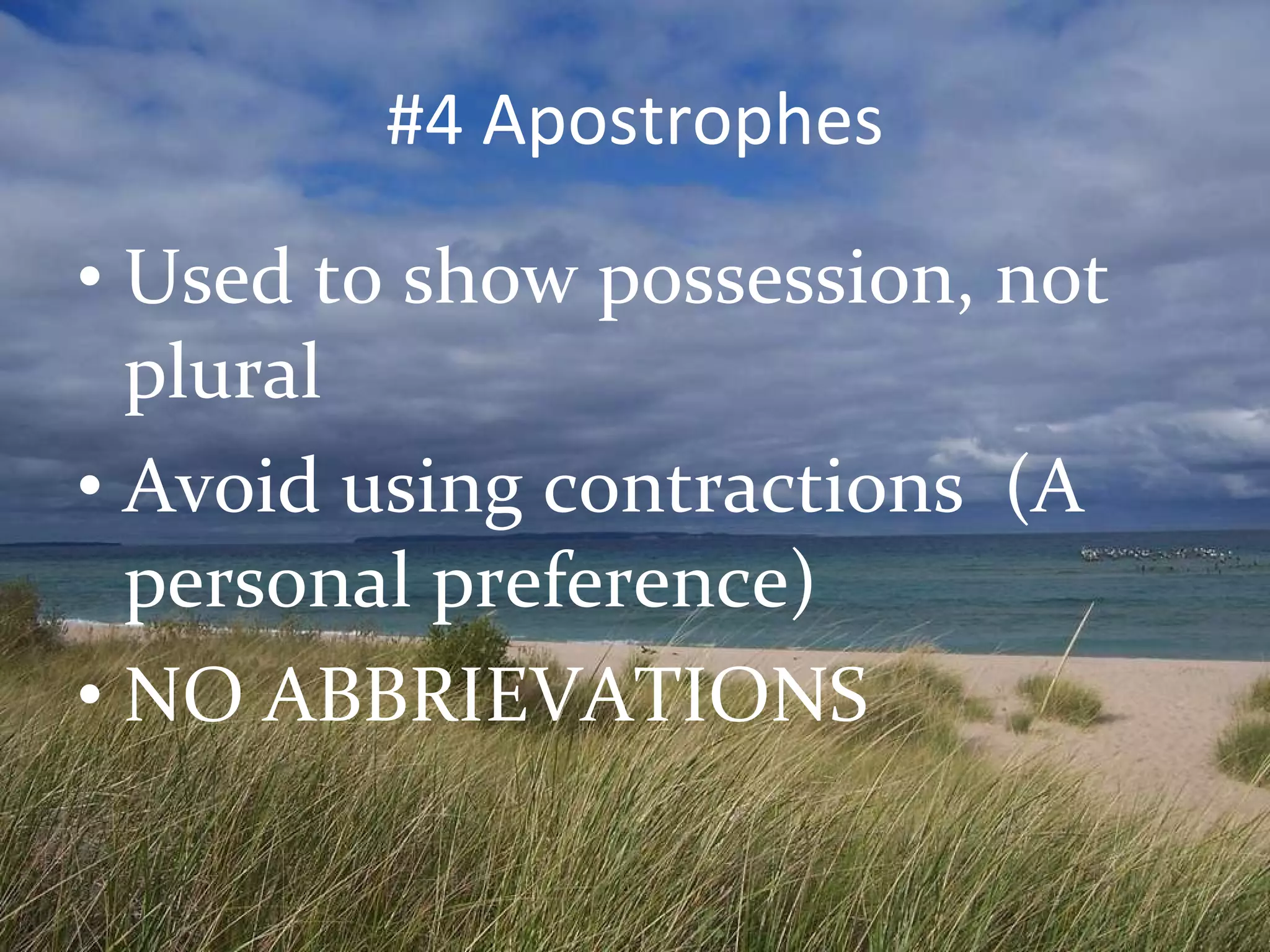 Common writing errors | PPT