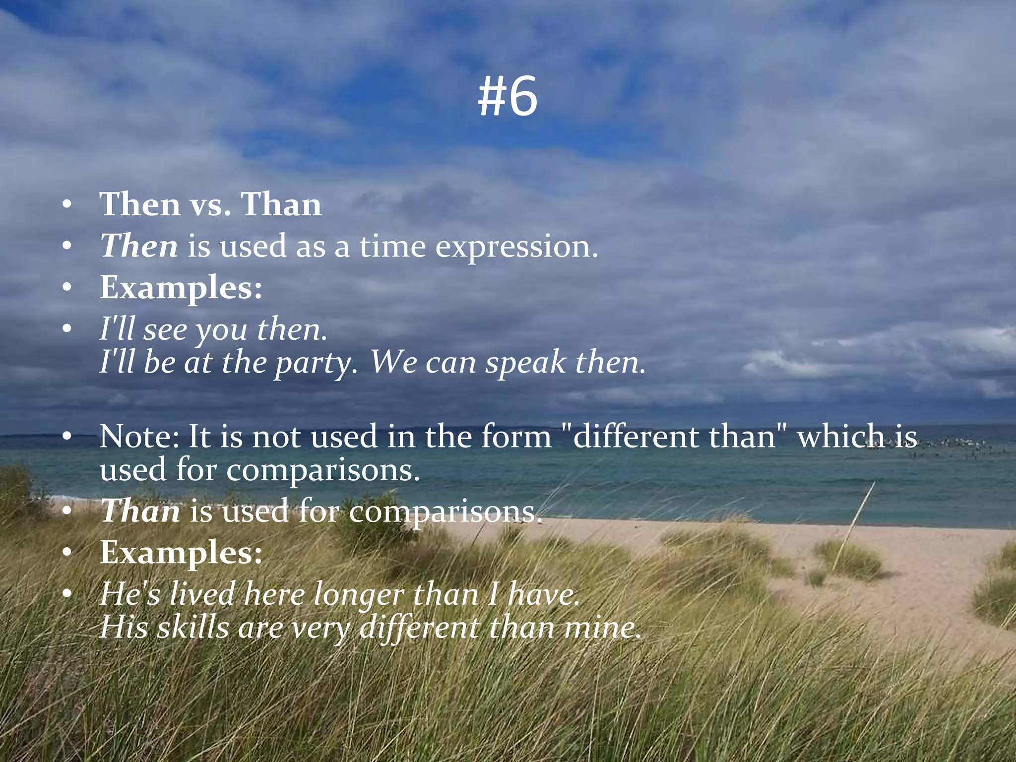 Common writing errors | PPT