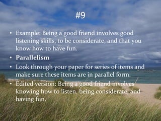 Common writing errors | PPT