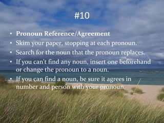 Common writing errors | PPT