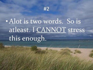 Common writing errors | PPT
