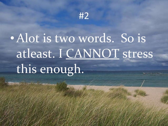 Common writing errors | PPT