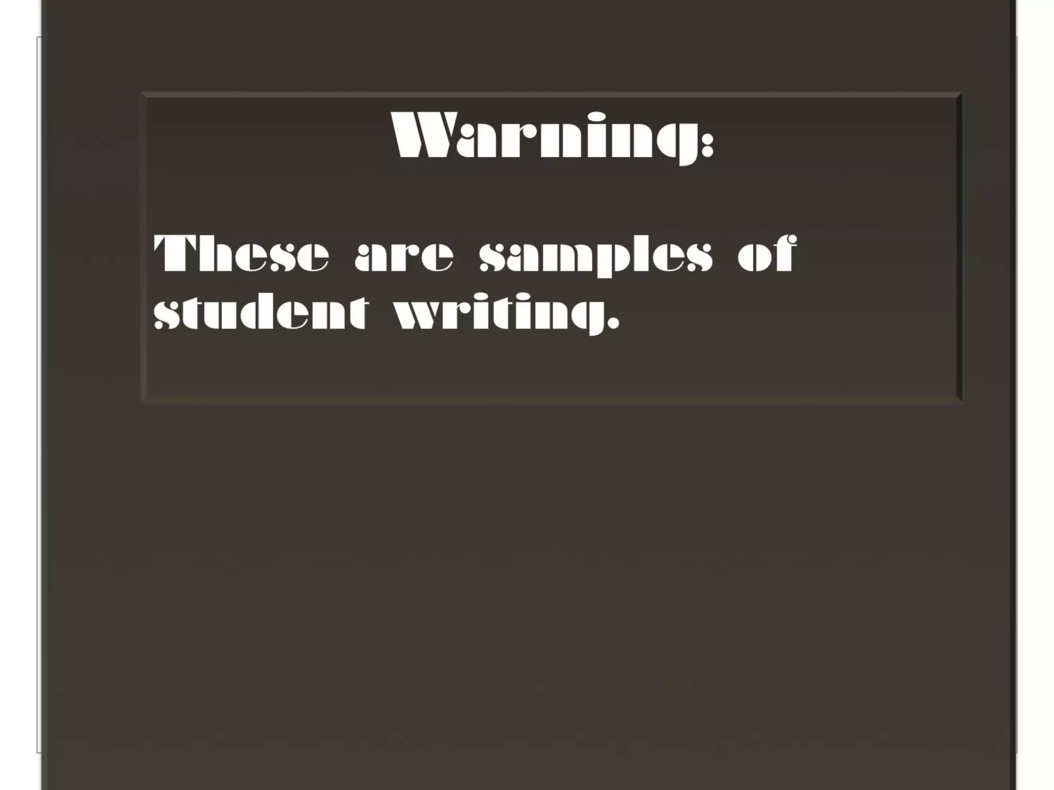 Common writing errors part one | PPT