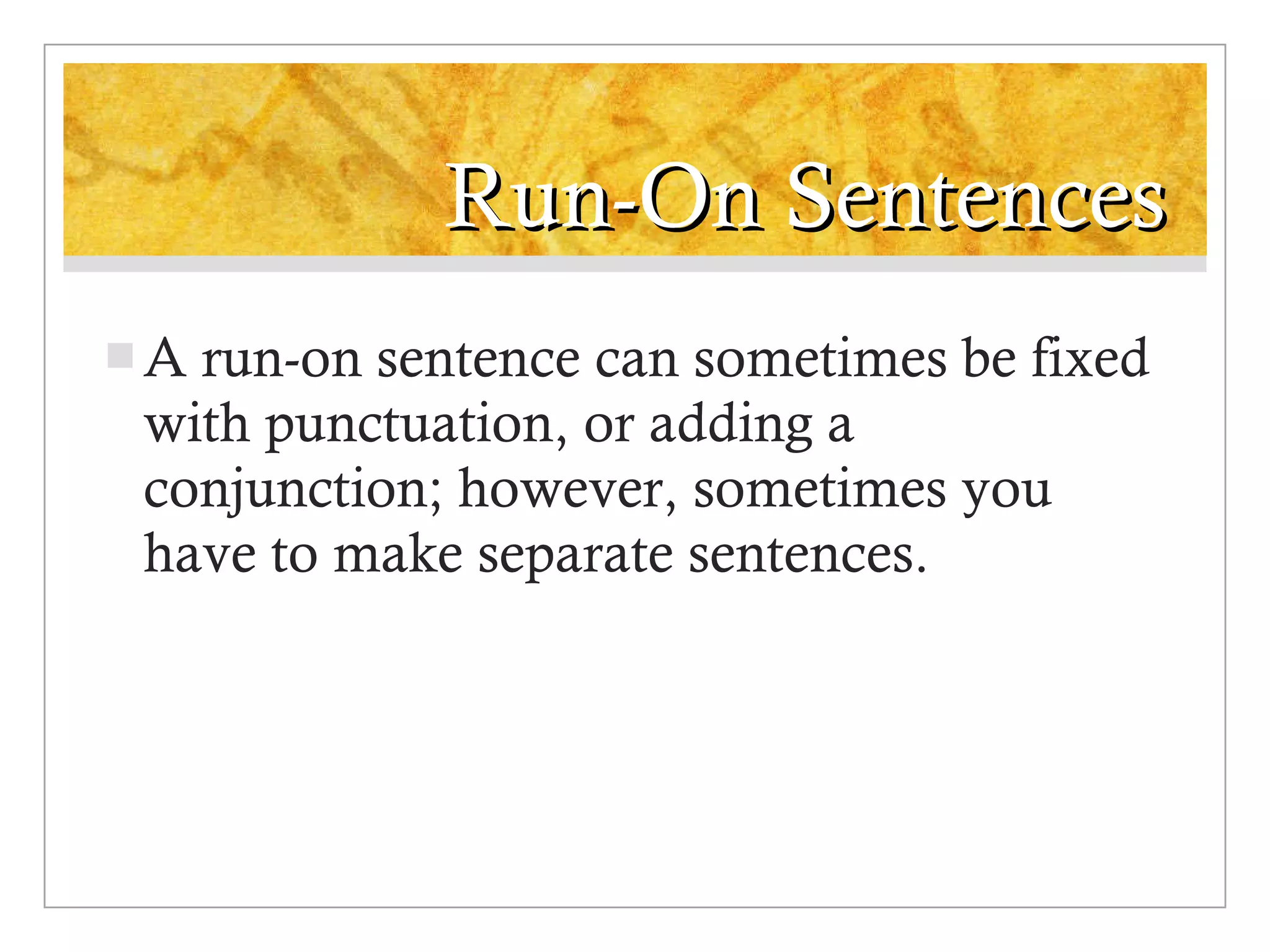 Common writing errors part one | PPT