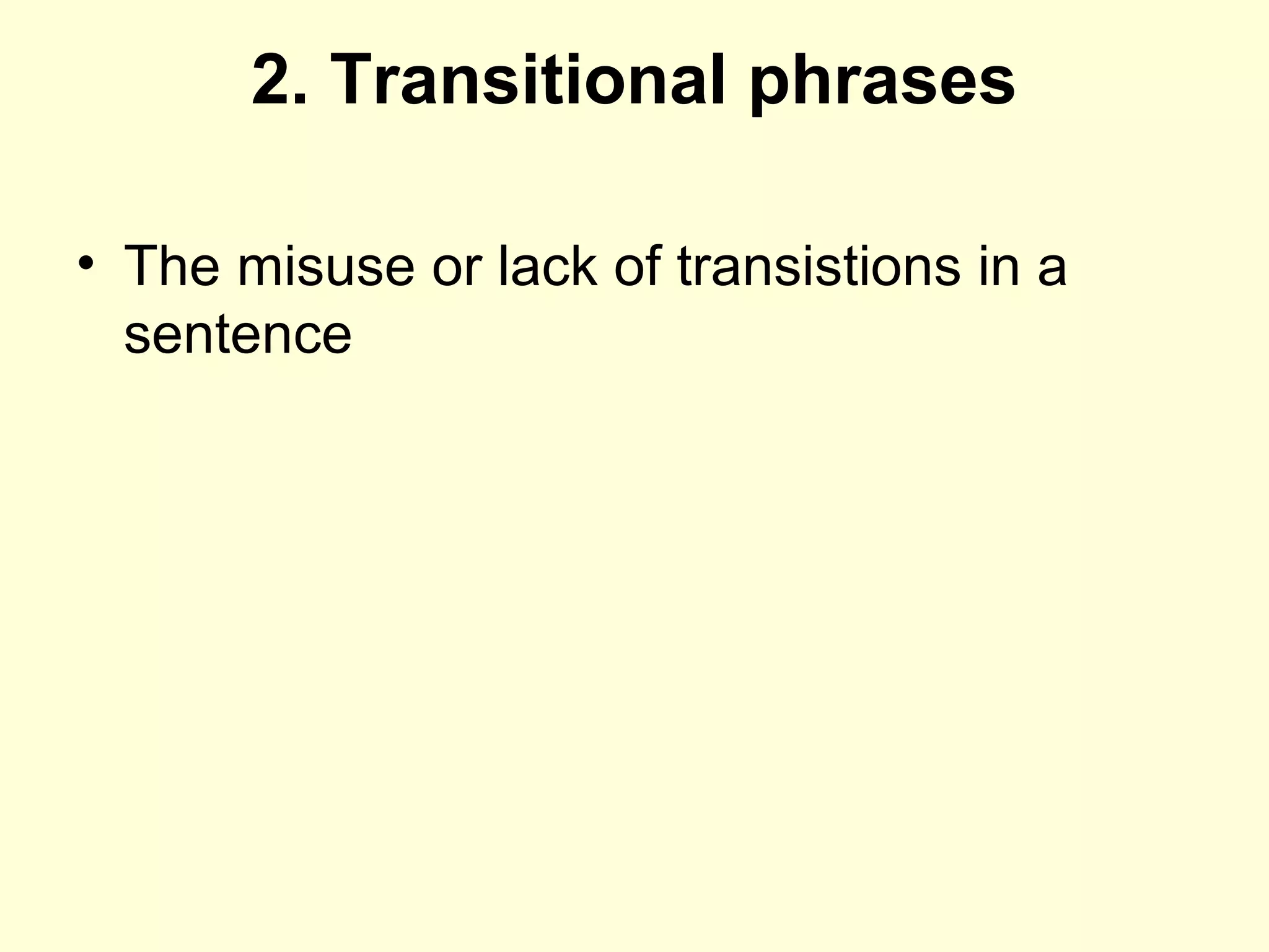 Common writing mistakes | PPT