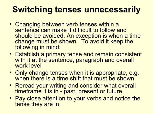 Common writing mistakes | PPT