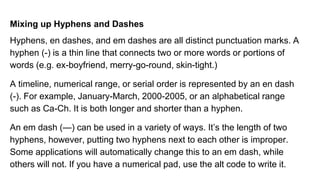Common Writing Mistakes and How to Avoid Them for Better Writing | PPTX