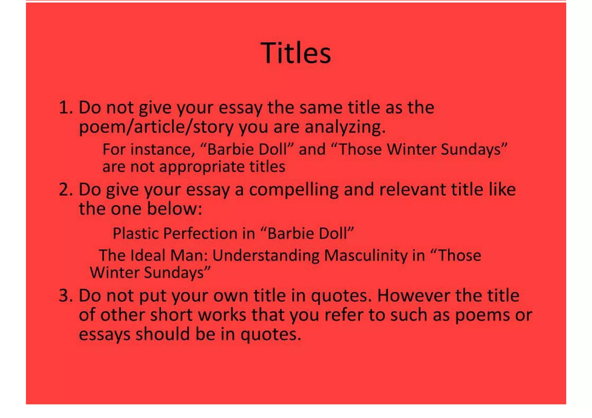 Common Writing Problems | PPT