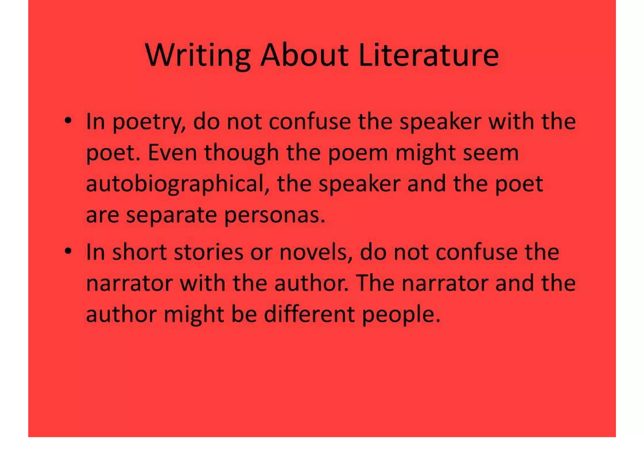 Common Writing Problems | PPT