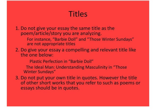 Common Writing Problems | PPT