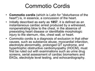 Commotio cordis | PPT