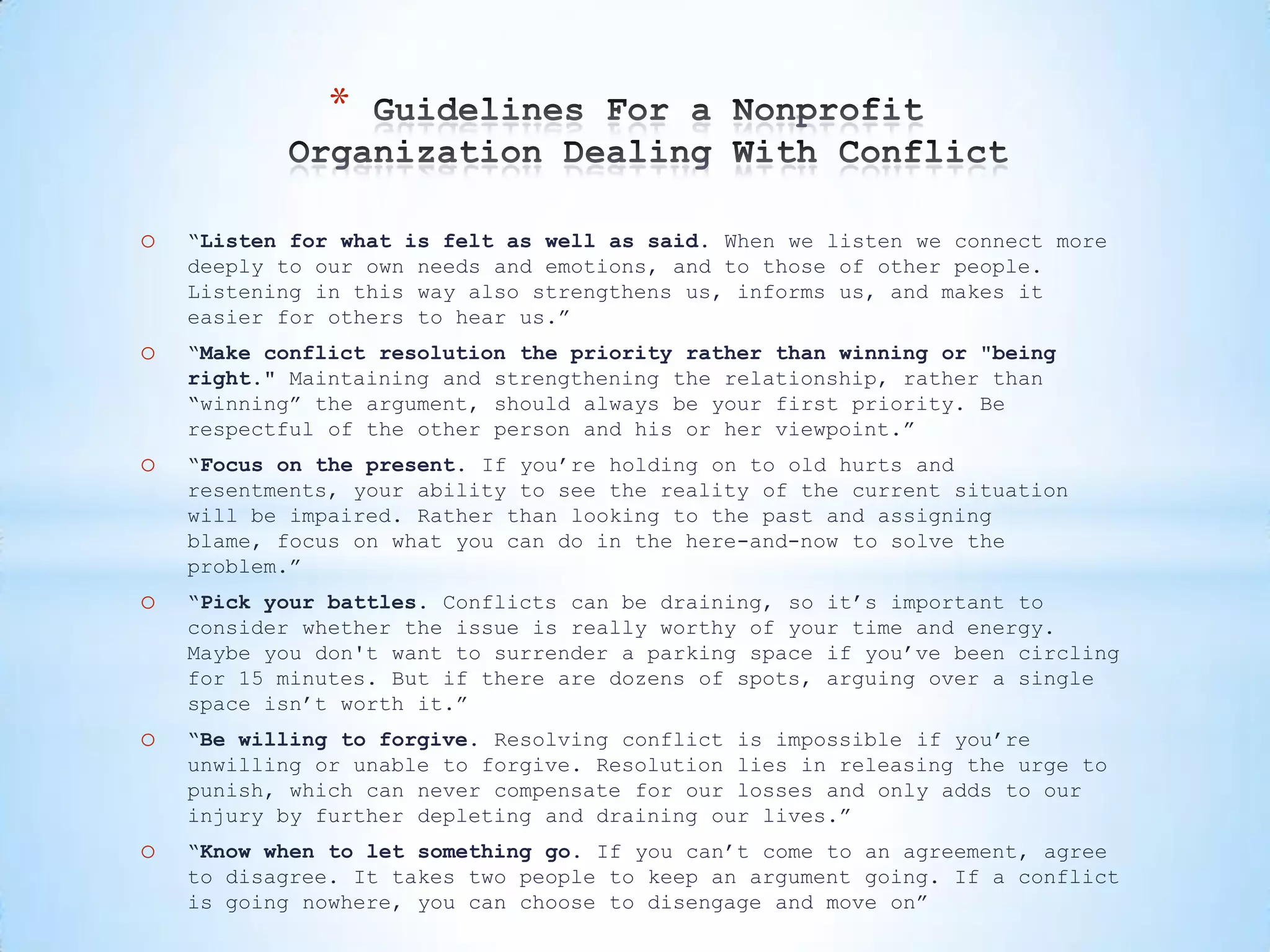 Conflict Resolution Styles | PPTX