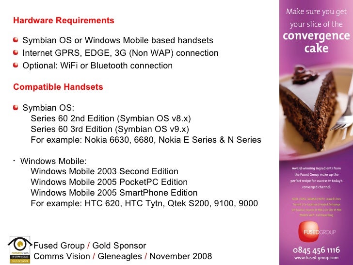 Comms Vision 2008 Presentation