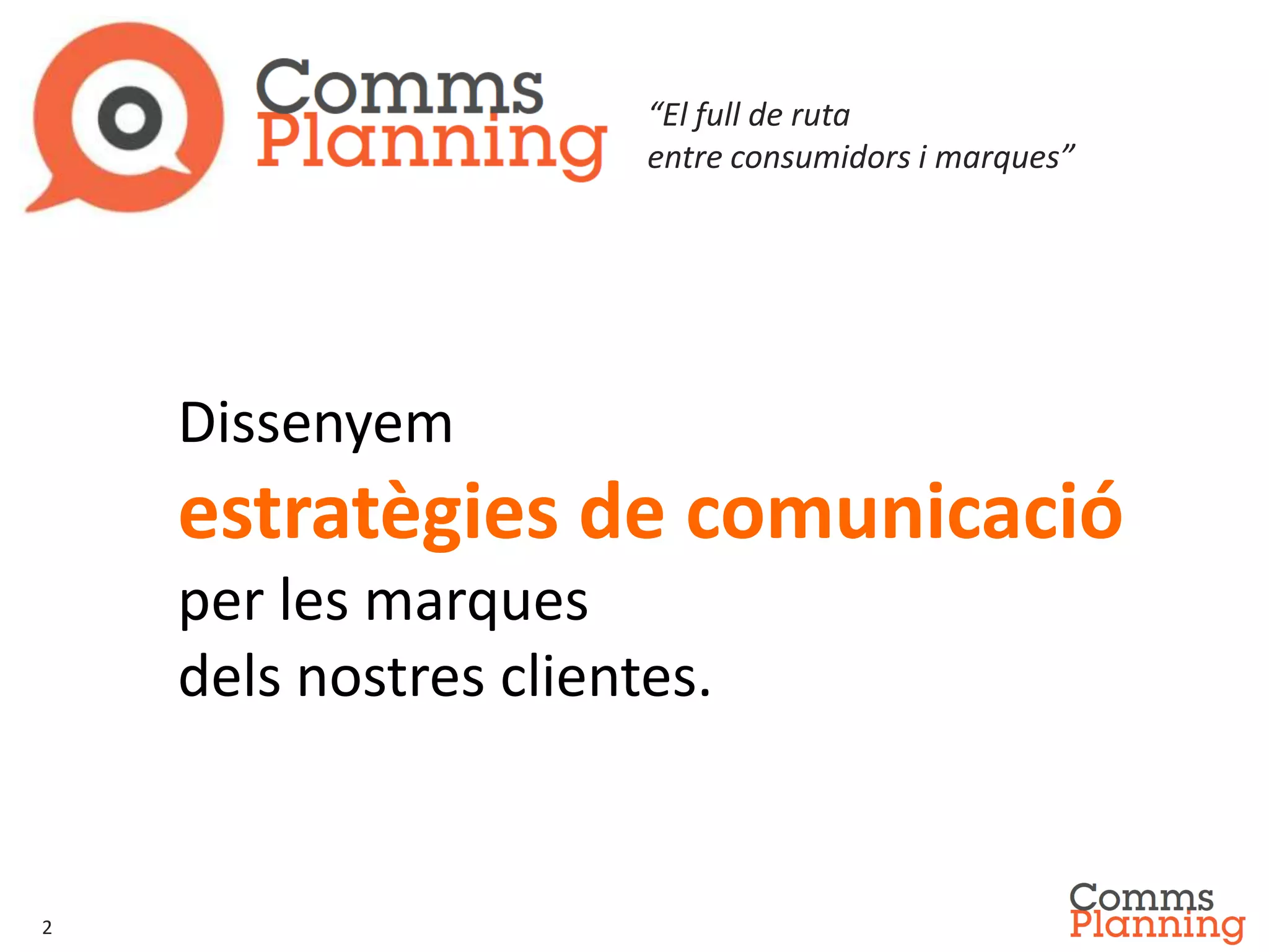 Comms Planning | PPT