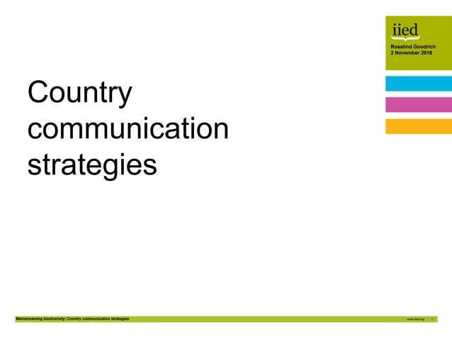 Country communication strategies | PPTX | Business | Business and Finance