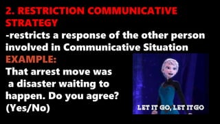 Communicative Strategies | PPTX