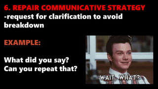Communicative Strategies | PPTX
