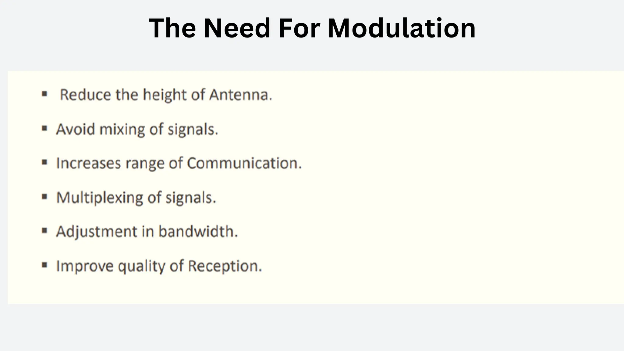 Electronic Communication System Unit One Ppt