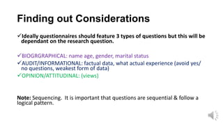 Doing Community Surveys | PPTX