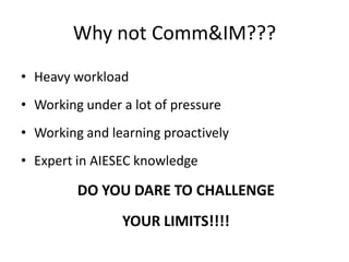 [Comm] team introduction | PDF