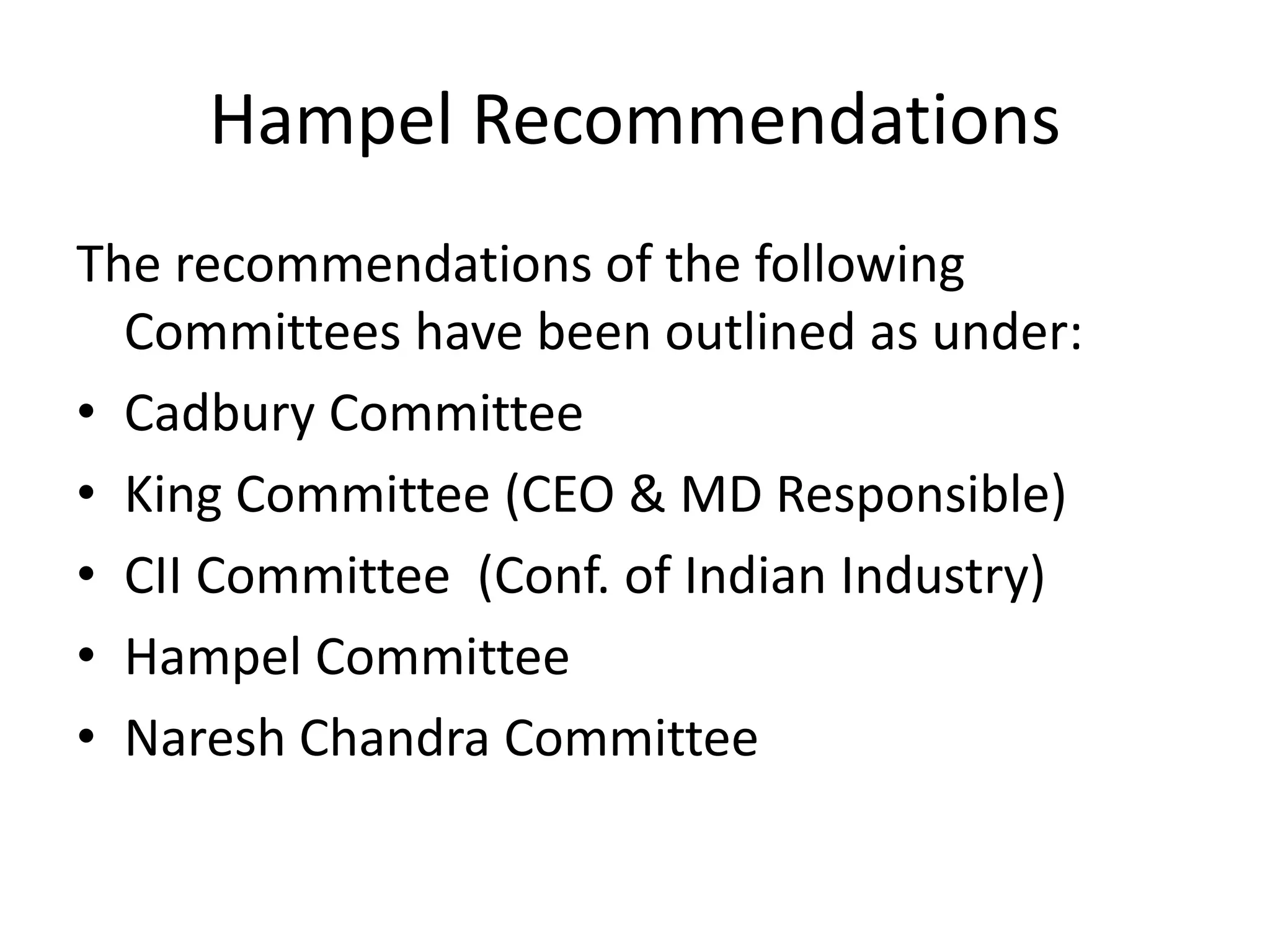 Corporate Governance Committee | PPTX