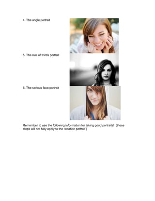 Portrait Assignment Handout | DOCX