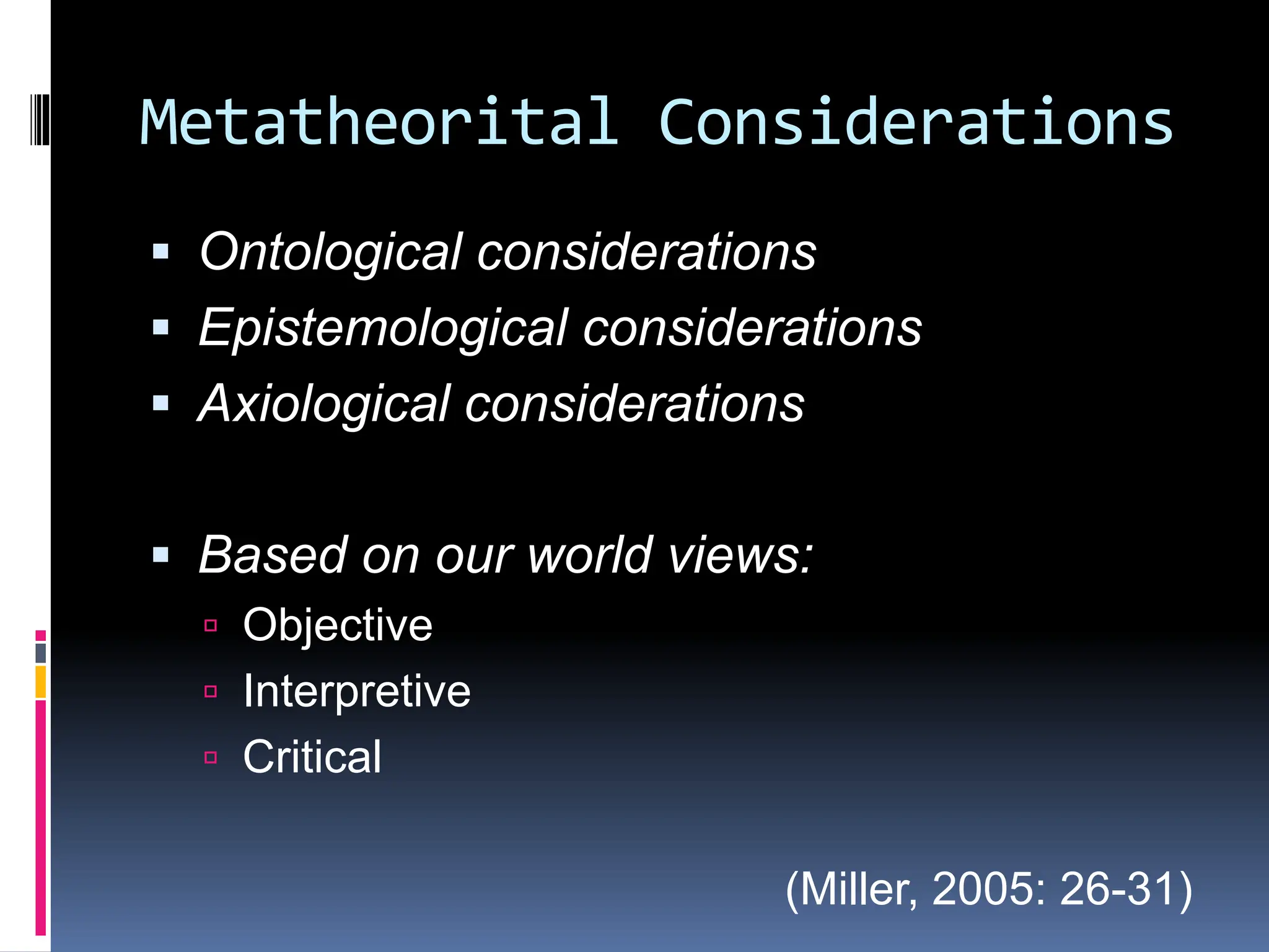 metatheory in communication theory metatheory | PPT
