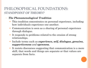 Comm theory module 1 theory overview pdf | PDF | Physics | Science