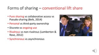 Human factors in exclusive and shared use in the UK transport system | PDF