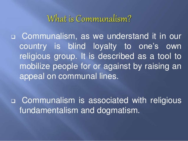 Communalism