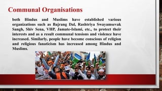Communal violence | PPTX