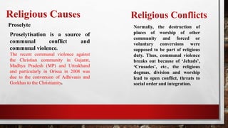 Communal violence | PPTX