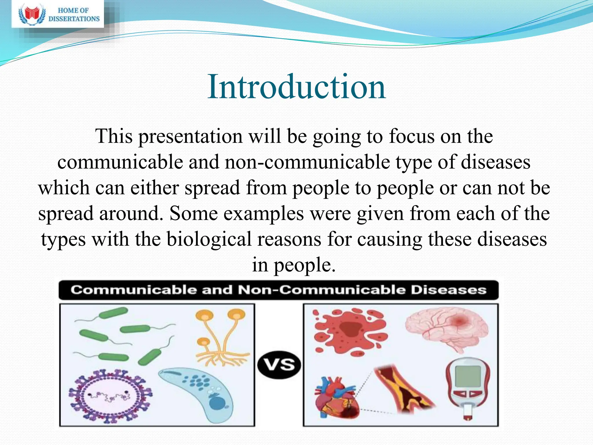 Communicable and Non-communicable Diseases | PPTX